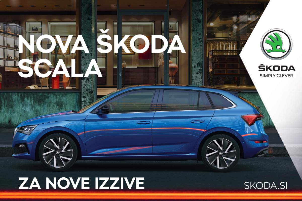 Škoda Scala - za nove izzive | Avtoline